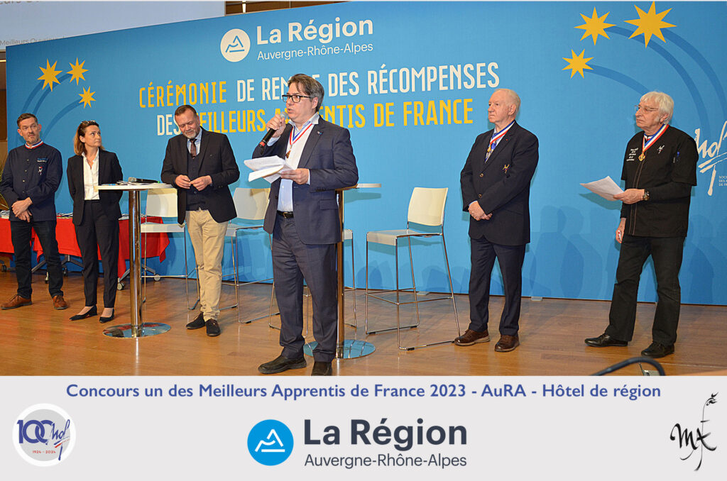 Réception des lauréats du concours MAF à l'Hôtel de région - MOF et MAF ...