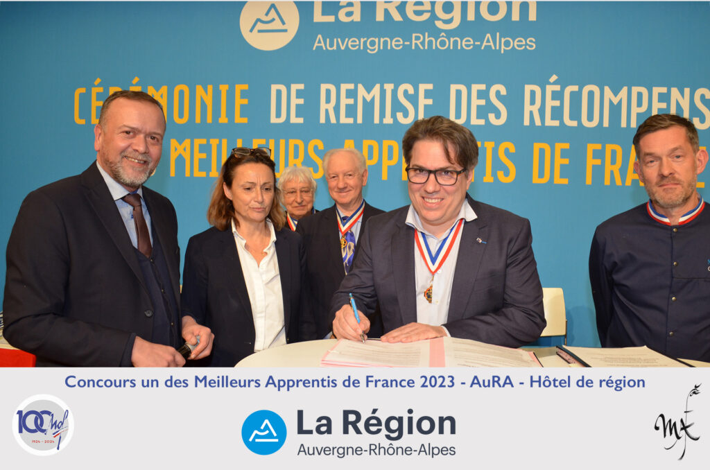 Réception des lauréats du concours MAF à l'Hôtel de région - MOF et MAF ...