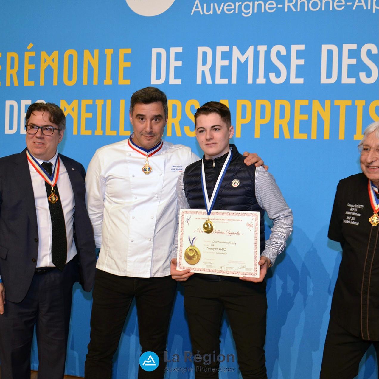 Les MOF et les MAF en AuRA